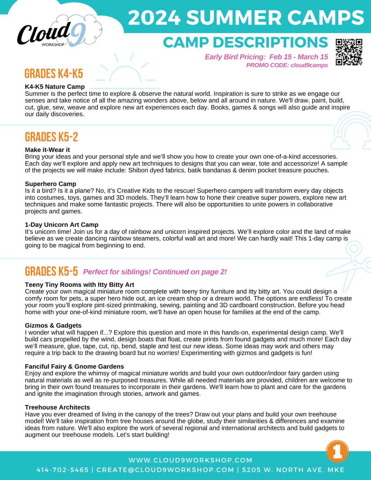 Summer Camp FAQ - Cloud 9 Workshop